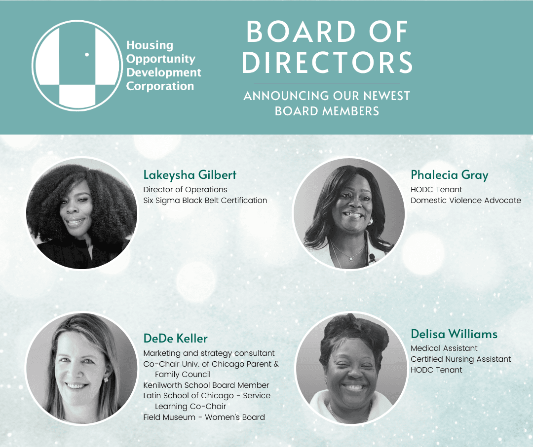 Fresh Faces, Fresh Ideas: Welcome HODC's Newest Board Members | HODC