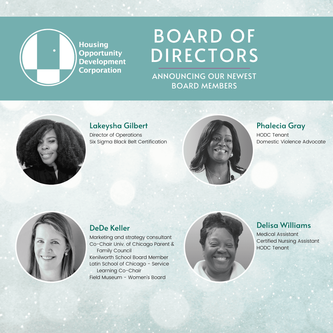 Fresh Faces, Fresh Ideas: Welcome HODC's Newest Board Members | HODC