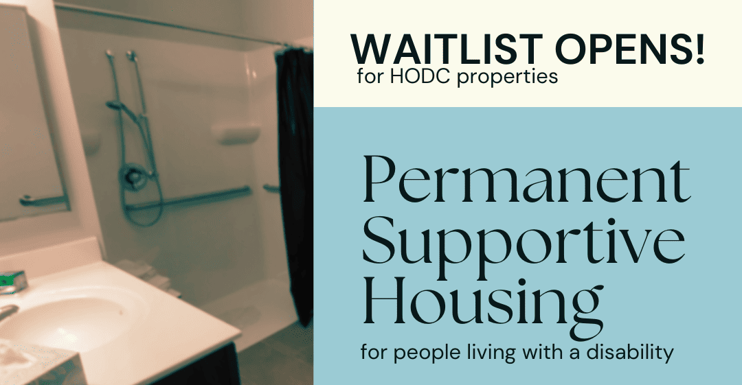 Wait Lists for HODC Permanent Supportive Housing Properties Open | HODC